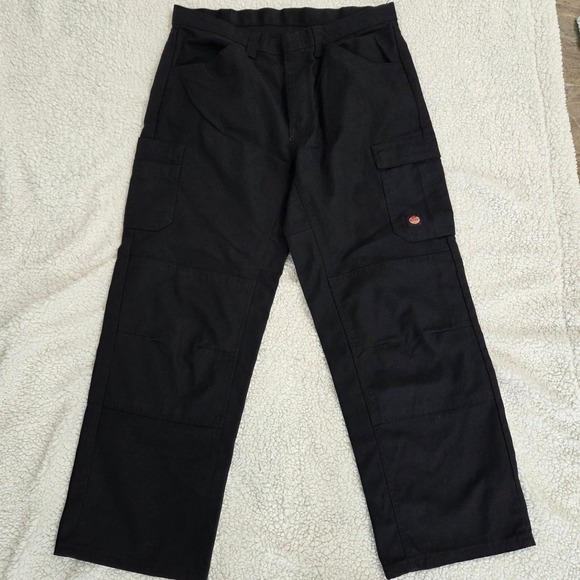 Red Kap | Pants | Red Kap Mens Black Cargo Work Pants Size 36 Carpenter ...